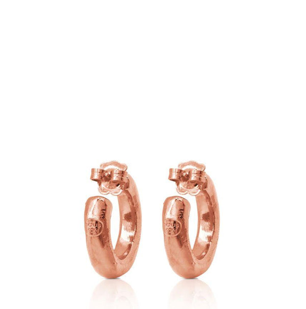 TOUS Rose Vermeil Silver Duna Tube Earrings - Monarch Jewels